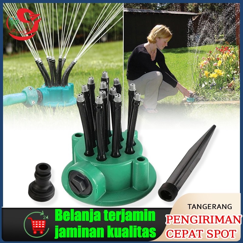 Jual Irigasi Air Taman Multi Head Sprinkle Fogging Water 360 Degree ...