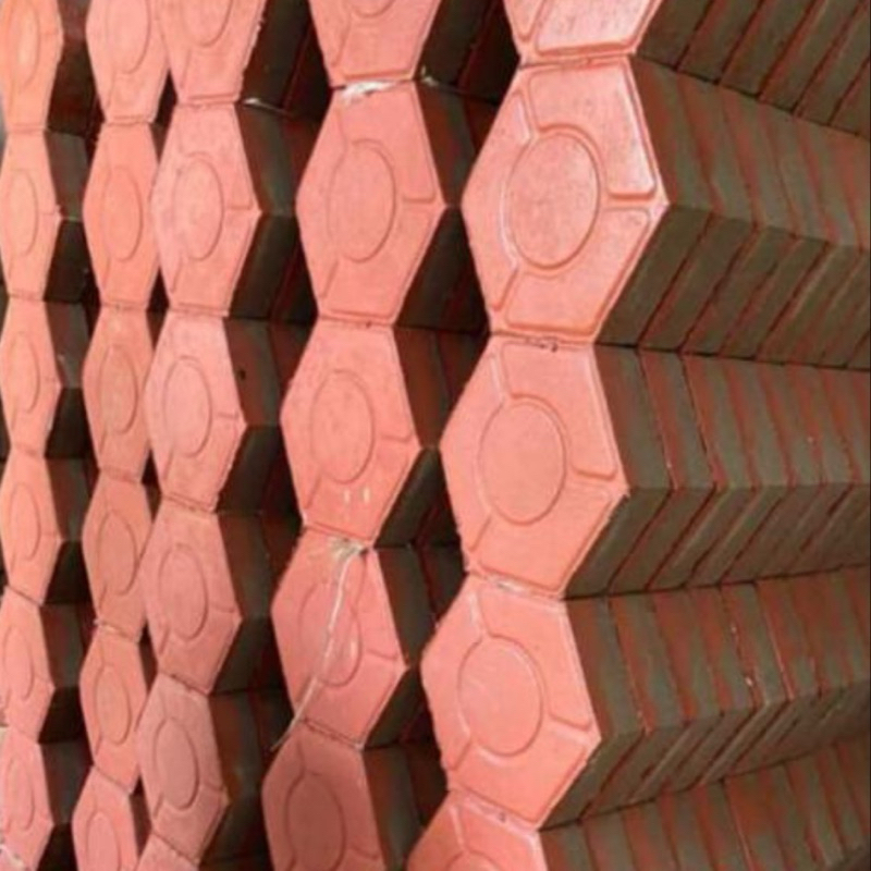 Jual PAVING SEGI ENAM WARNA MERAH DAN ABU | Shopee Indonesia