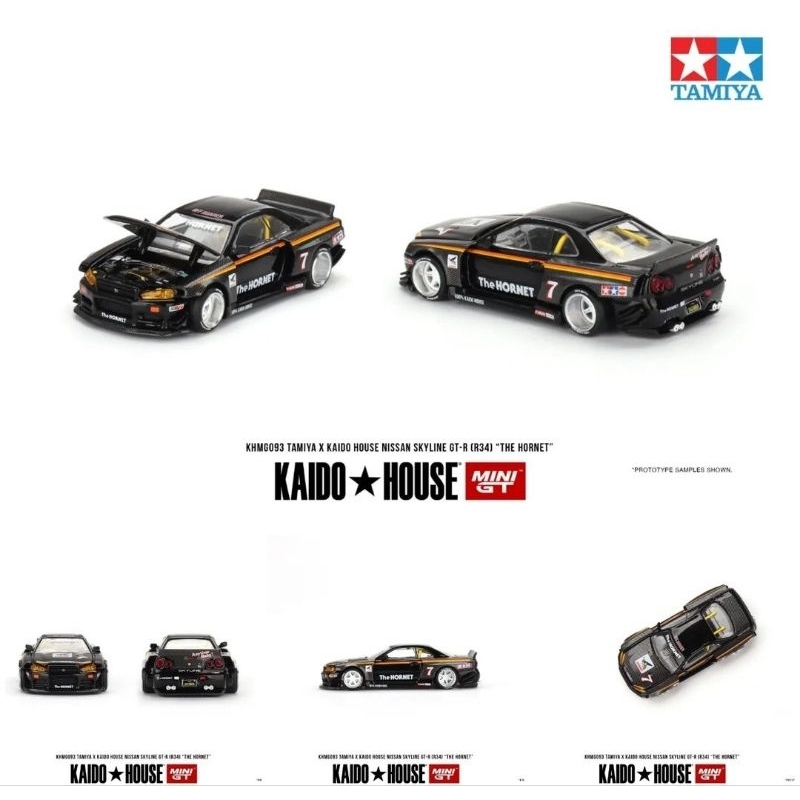 Jual Mini GT KHMG093 - Tamiya X Kaido House Nissan Skyline GT-R R34 ...