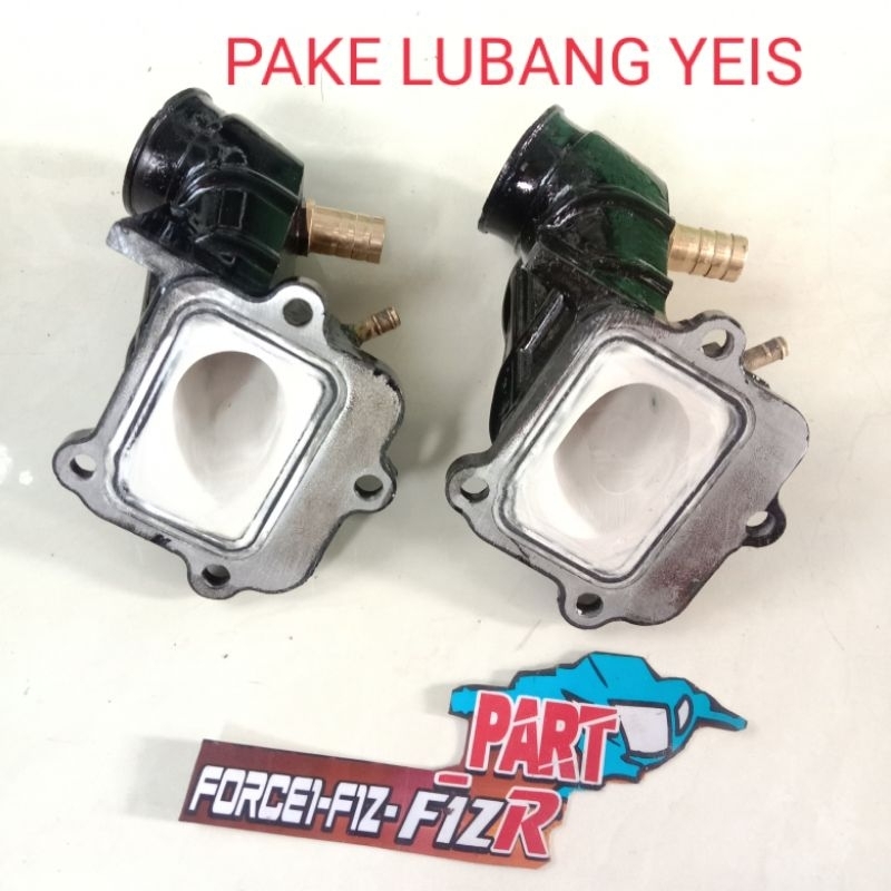 Jual CUSTOM INTAKE MANIFOL MODIF LEM PORTING TABUNG YEIS RACING YAMAHA FIZR F1ZR FIZ FORCE 1 PNP ...