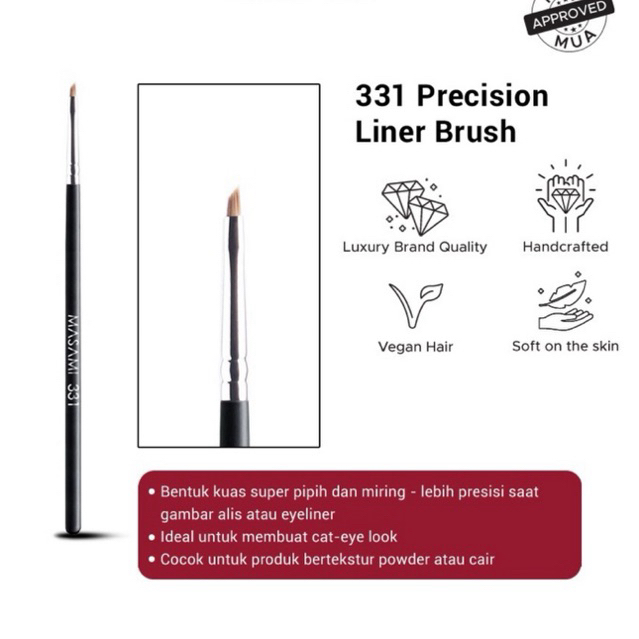 Jual Masami 331 Precision Liner Brush | Shopee Indonesia