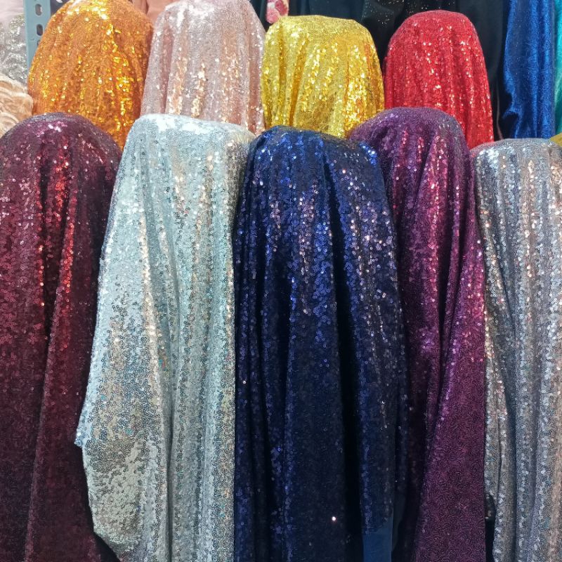 Jual Kain Sequin Payet Seribu | Sequin Seribu Payet Premium Grade A ...
