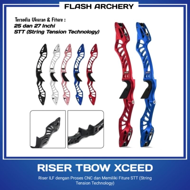 Jual Riser Panahan Recurve ILF TBOW CNC Machined | Shopee Indonesia