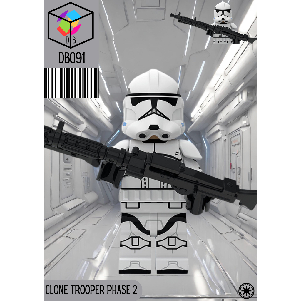 Jual Mainan Anak Edukasi Koleksi Figure Star Wars Clone Trooper Phase 2 DB091 | Shopee Indonesia