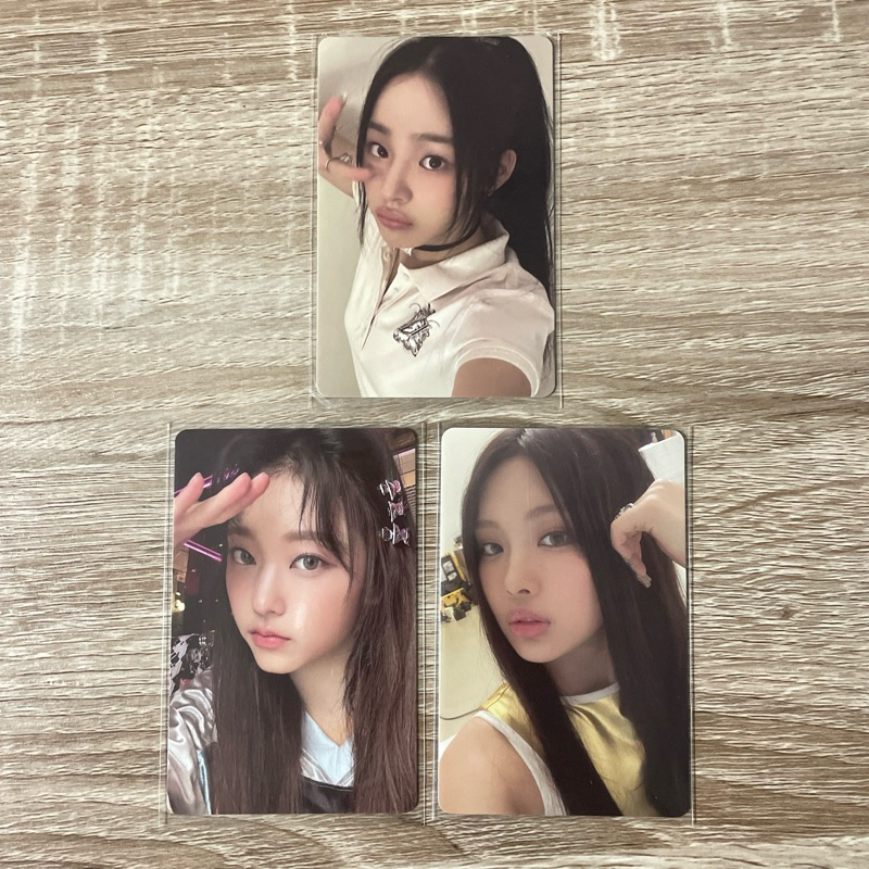 Jual NewJeans PC Photocard Get Up Weverse WV C Minji Danielle Haerin Hyein | Shopee Indonesia