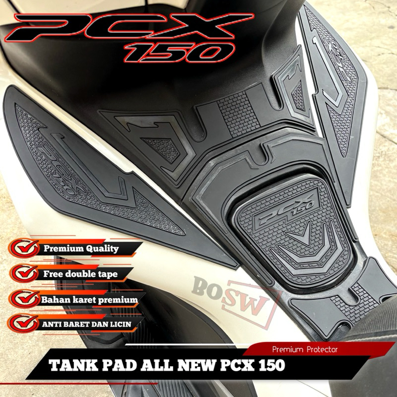Jual Deckpad Pcx 150 Bahan Karet Variasi Pcx | Shopee Indonesia