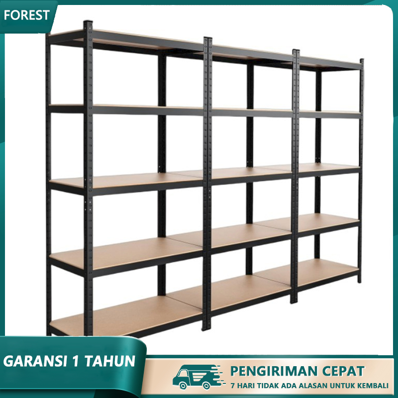 Jual Rak Besi Siku 6 Susun Rak Gudang Rak Serbaguna Rak Supermarket Rak ...