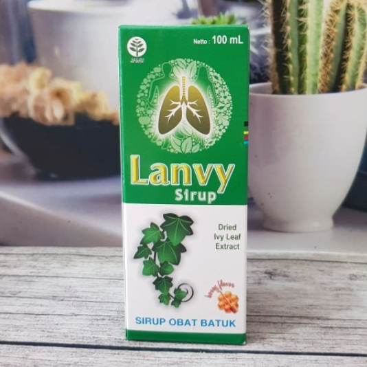 Jual Lanvy Sirup Botol 100 ml - Ekstrak Kering Daun Ivy Obat Batuk Berdahak | Shopee Indonesia
