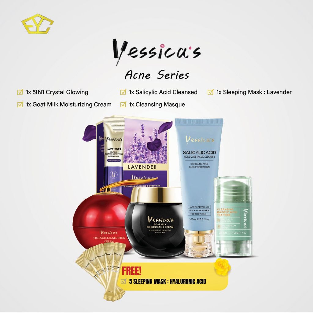 Jual FYC - Glow Series 4IN1, 5IN1 & 6IN1 Yessica's Skincare Moisturizer ...