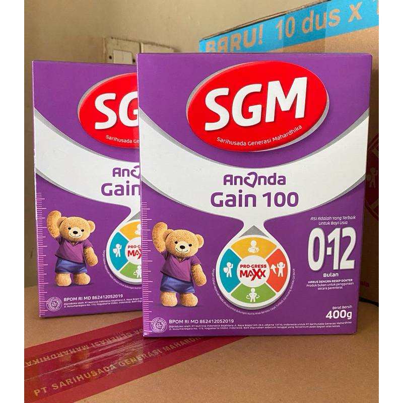 Jual SGM Ananda Gain 100 (400g) | Shopee Indonesia