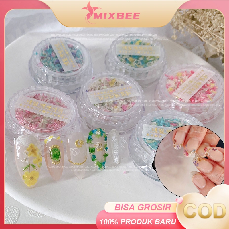 Jual 1 Kotak 3d Flower Nail Art Flower Nail Hiasan Kuku Nail Art Bunga