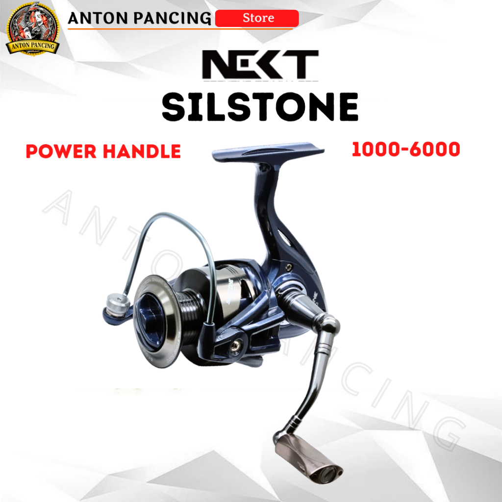 Jual Reel Pancing Next Silstone Power Handle 2000,3000,6000 Type ...