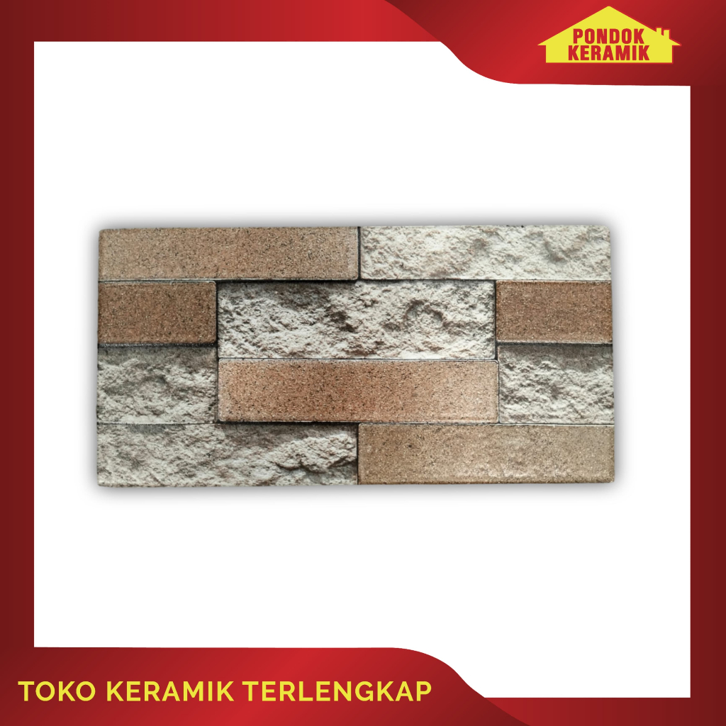 Jual Keramik Dinding Signature 20x40 Neo Eminence Coffee / Keramik Dinding Motif Batu Alam ...