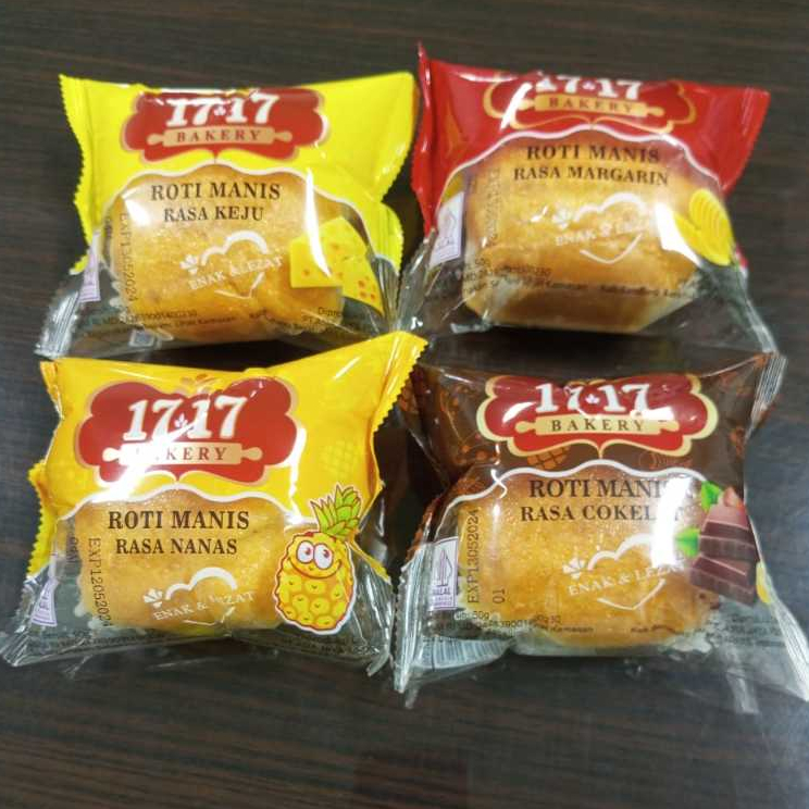 Jual ROTI MANIS 17.17 BAKERY || 3O PCS | Shopee Indonesia