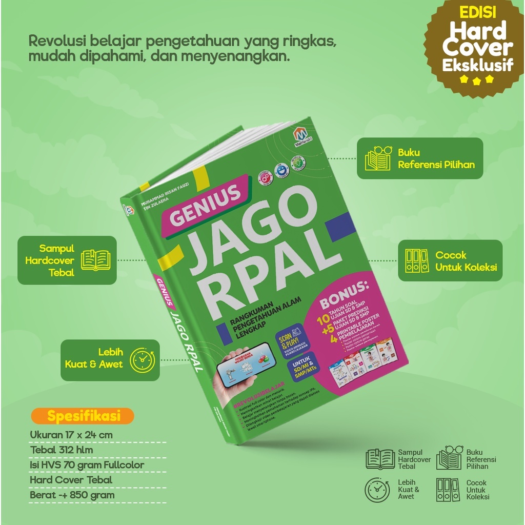 Jual Genius Jago RPAL Buku IPA Ilmu Pengetahuan Alam Edukasi Sains Anak ...