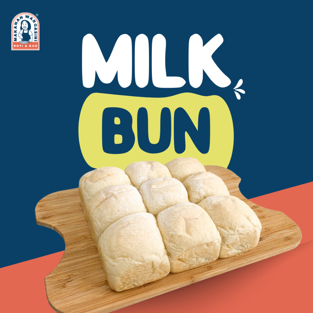 Jual Supplier Roti UMKM |Japanese Milk Bun POLOS Viral premium/ Milk ...