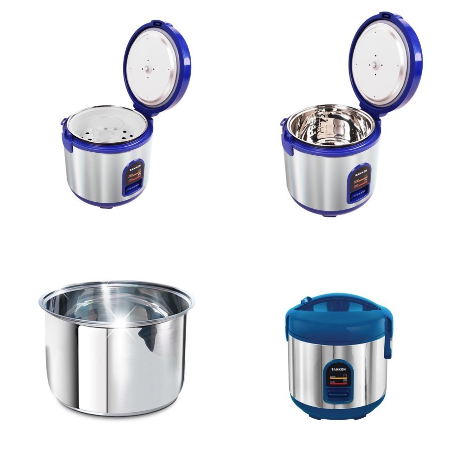 Jual Sanken Magic Com Stainless 1L 1 Liter SJ 120 H Rice Cooker 120H ...