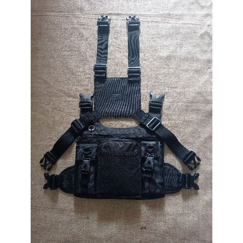 Jual Chest Bag Rig Tas Dada Premium Multifungsi Biker Motor Waist Bag ...