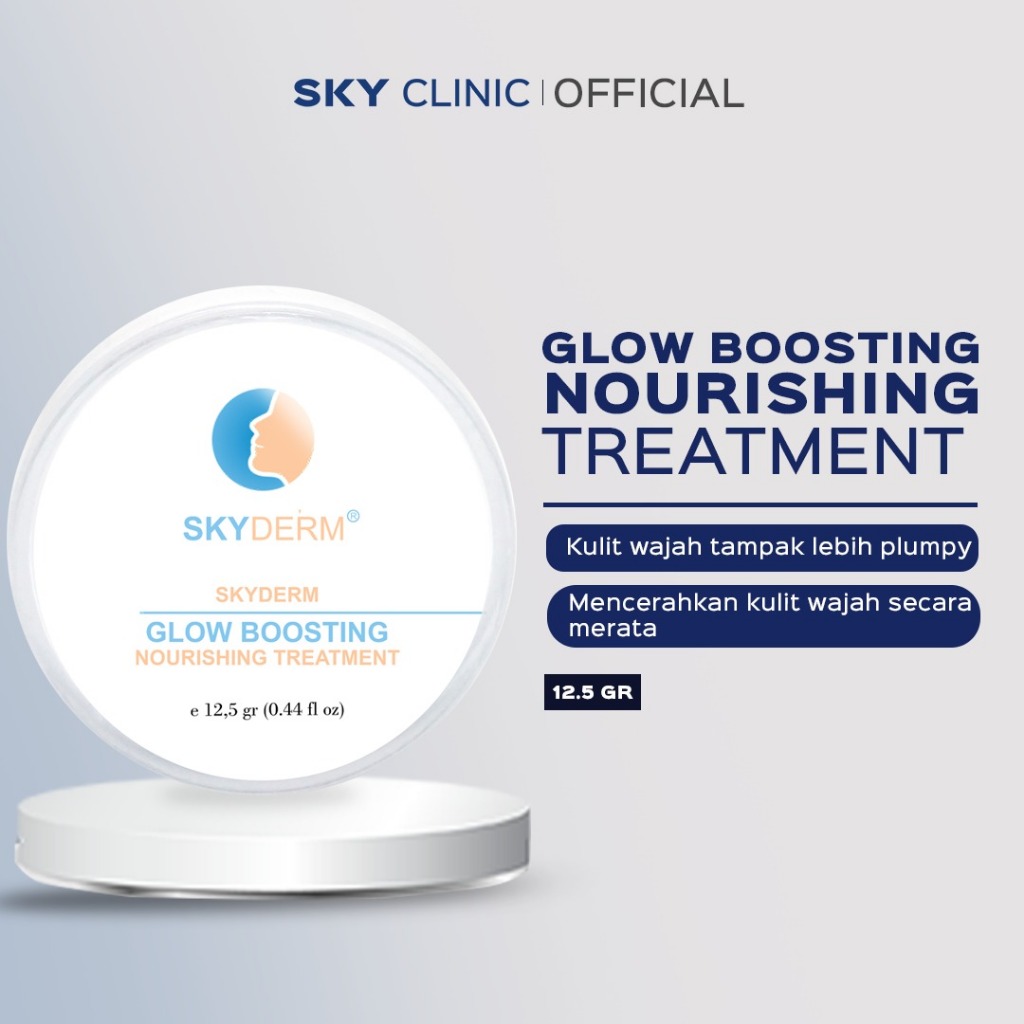 Jual SKYDERM Glow Boosting Nourishing Treatment 12.5GR | Shopee Indonesia