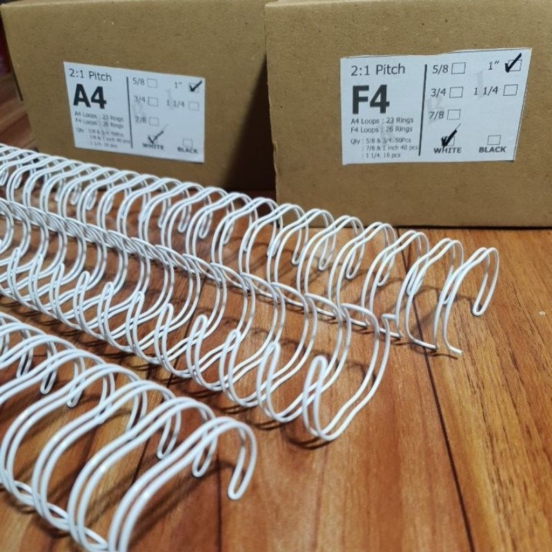 Jual Spiral kawat / Ring Kawat Jilid (No.16) 1" inch F4 atau A4 Wire 2: ...