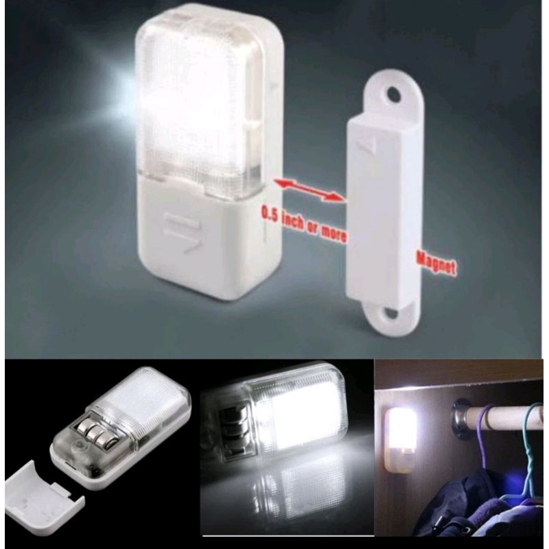 Jual Lampu Lemari Otomatis LED Automatic Closet Light lampu sensor ...