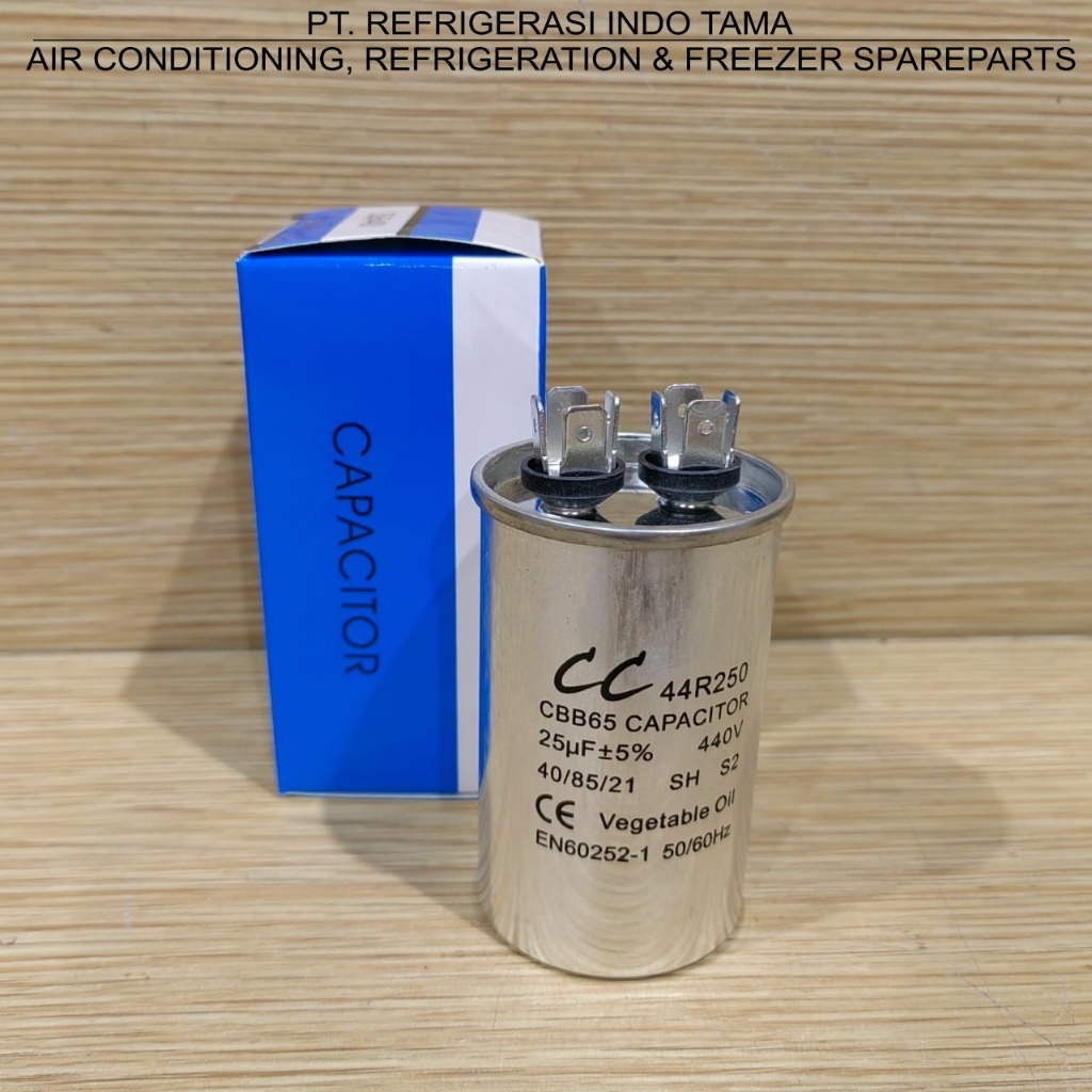 Jual Capacitor CC Round 25 UF - 440V Bulat | Shopee Indonesia