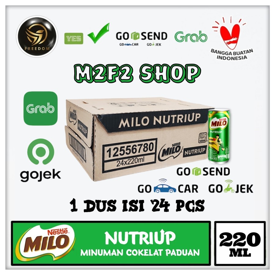 Jual Milo ACTIVE GO NutriUp Cokelat & Susu UHT Kaleng | Can - 220 ml ...