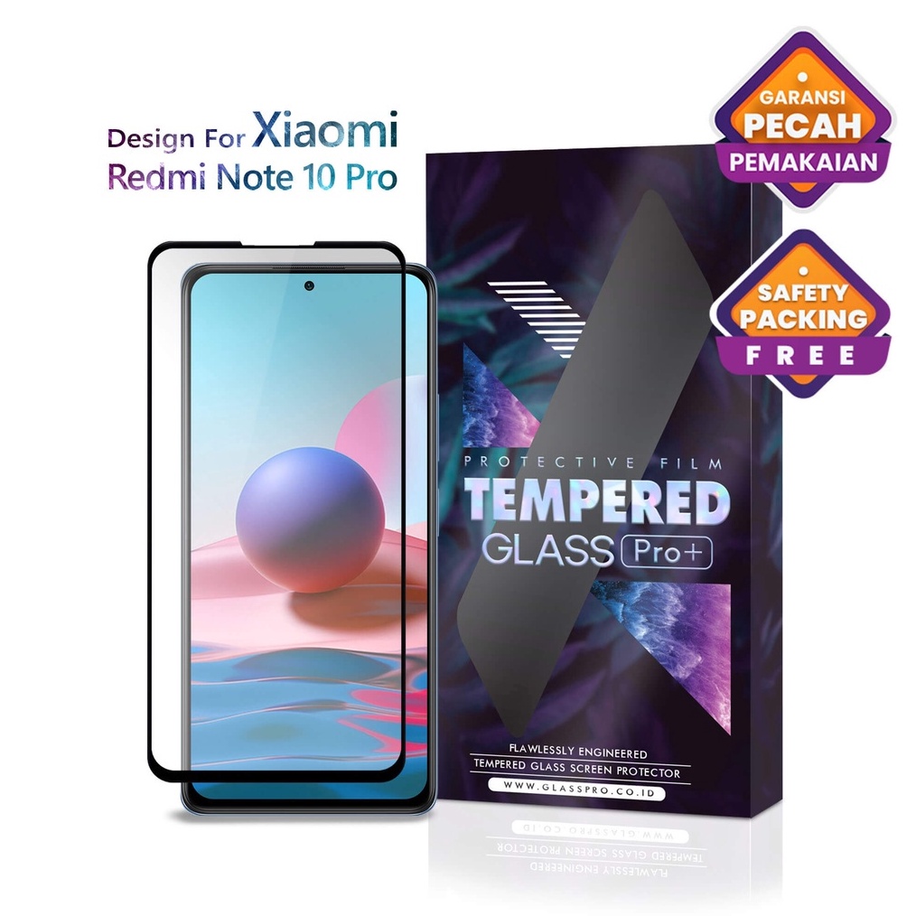 Jual Glass Pro Tempered Glass Xiaomi Redmi Note 1 Pro Full Cover ...