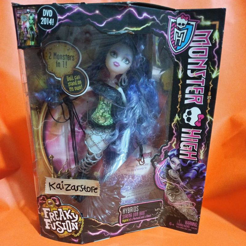 Jual Barbie Mattel Monster High Moanica Clawdeen Wolf Frankiestein Abey ...