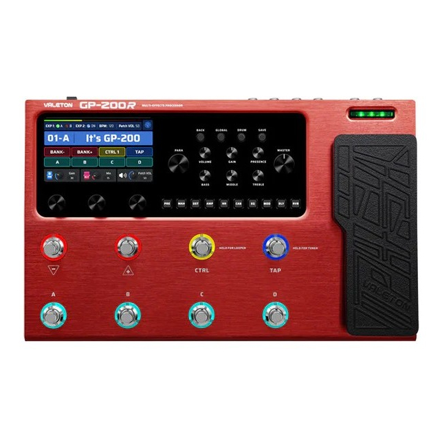 Jual VALETON GP200 / GP-200R RED efek digital multi effect gitar bass ...
