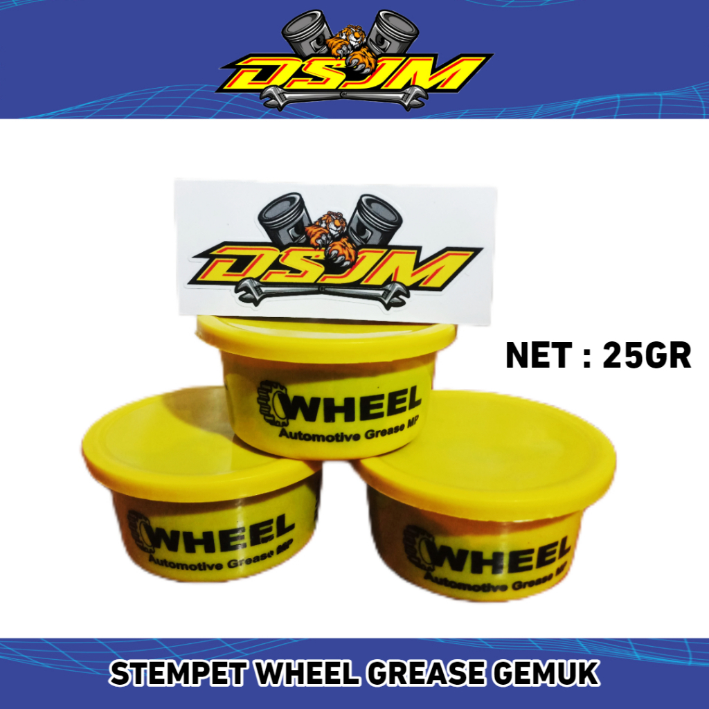 Jual STEMPET GEMUK WHEEL GREASE GEMUK 100GR STEMPET WHEEL HIGH QUALITY ...