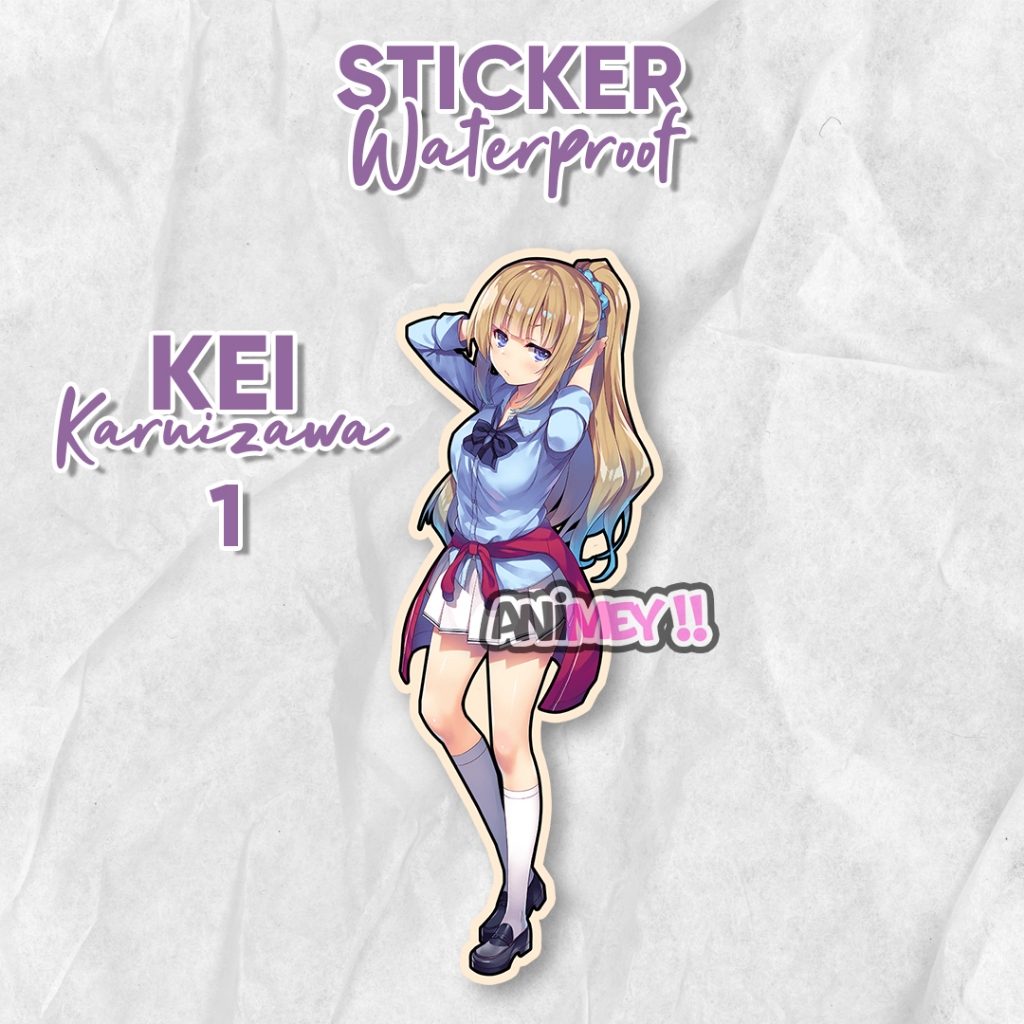 Jual Stiker Kei Karuizawa / Sticker Anime Waterproof | Shopee Indonesia