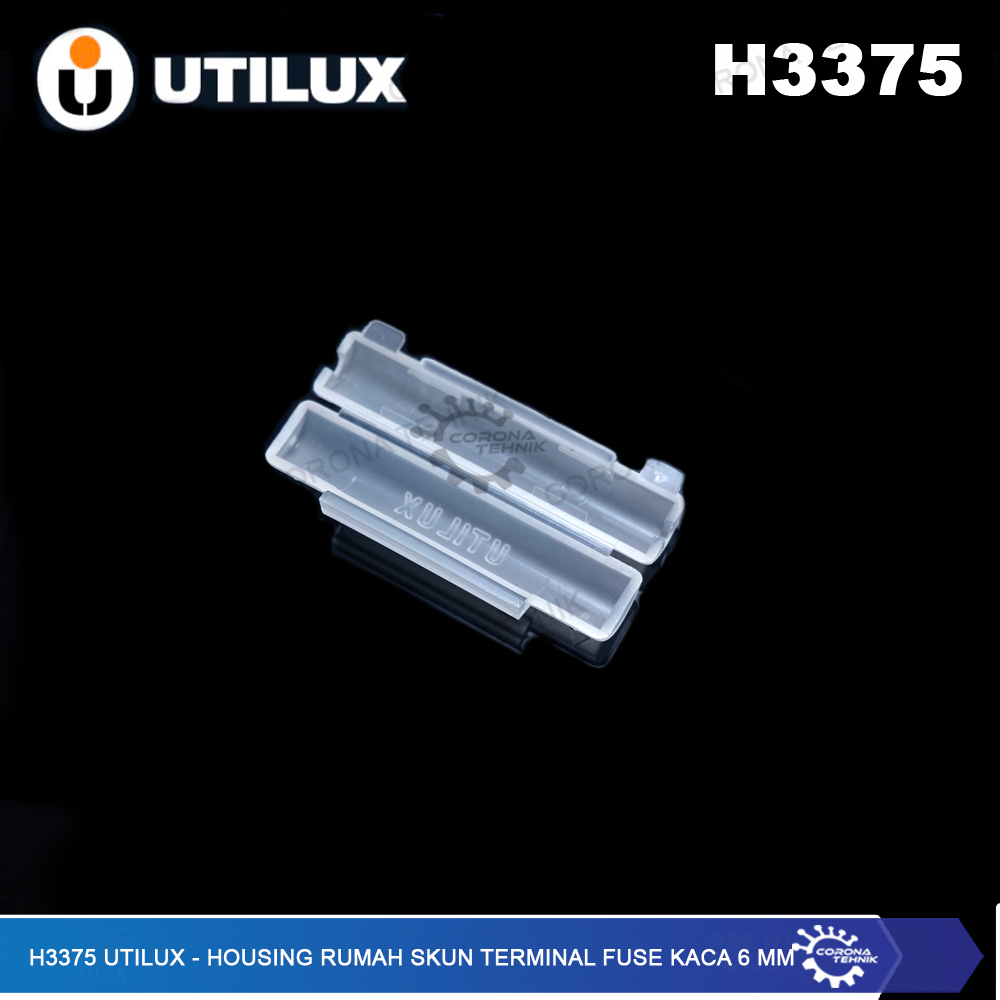 Jual Housing Rumah Skun Terminal Fuse Kaca 6 mm - H3375 Utilux | Shopee ...