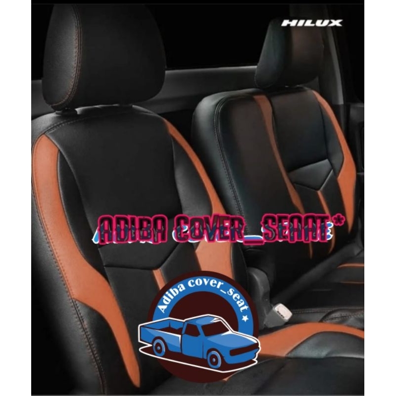Jual sarung jok mobil hiluk single cabin/ sarung jok mobil hilux revo ...