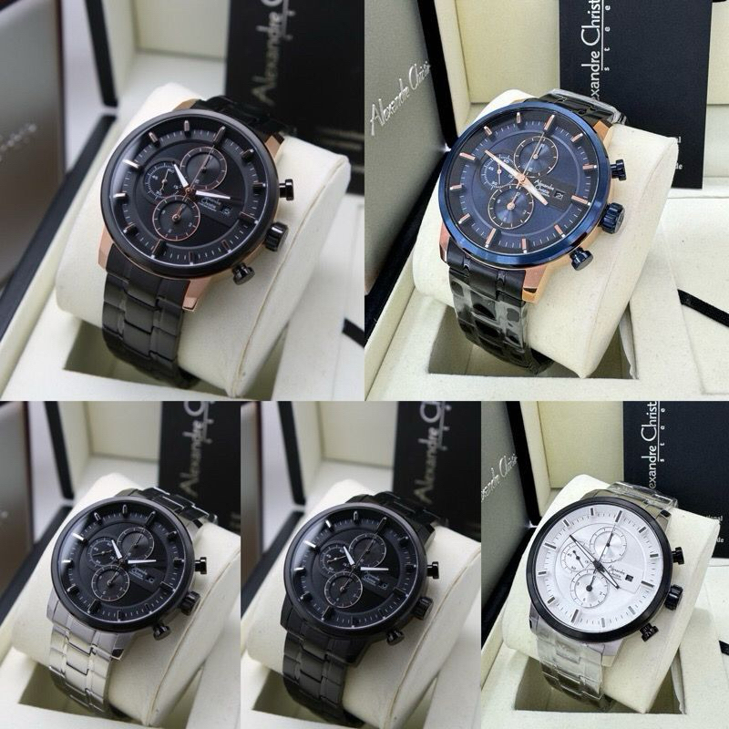 Jual Jam Tangan pria Alexandre Christie AC 6323 Original Garansi Resmi ...