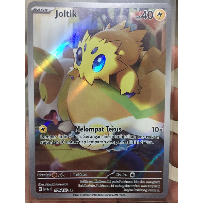 Jual KARTU POKEMON JOLTIK AR INDONESIA HOLO | Shopee Indonesia