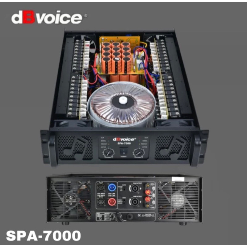Jual Power dB Voice SPA 7000 Original Amplifier dbvoice SPA7000 Class GB | Shopee Indonesia