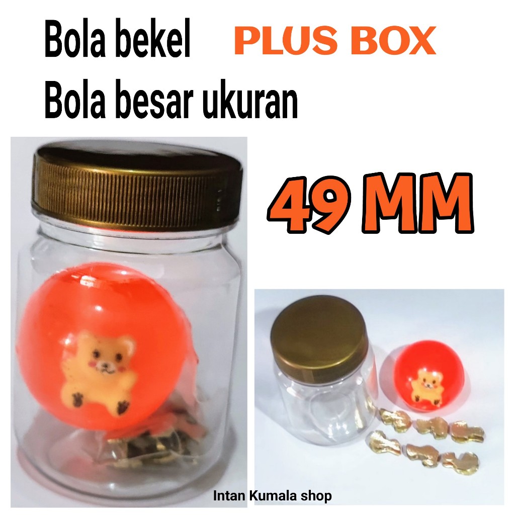 Jual Mainan bola bekel set besar ukuran 49mm/ plus box | Shopee Indonesia
