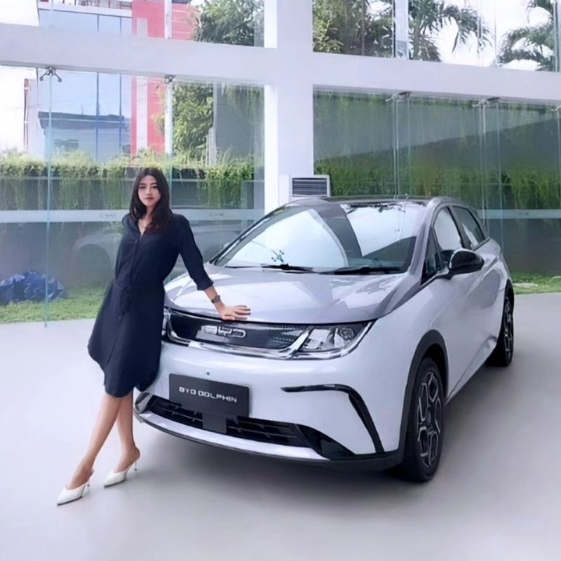 Jual Mobil Listrik Dolphin Dynamic Putih EV Vehicle White SUV BYD ...