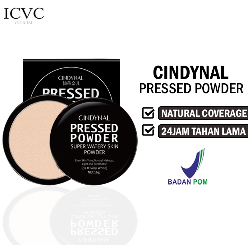 Jual [BPOM] Bisa COD & 100% ORIGINAL- Cindynal Pressed Powder/ Bedak ...