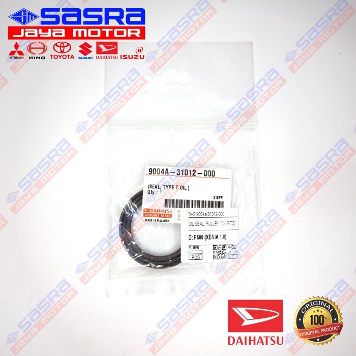 Jual Oil Seal Crankshaft FRT ORI XENIA 1.0 Daihatsu Genuine Japan DHS ...