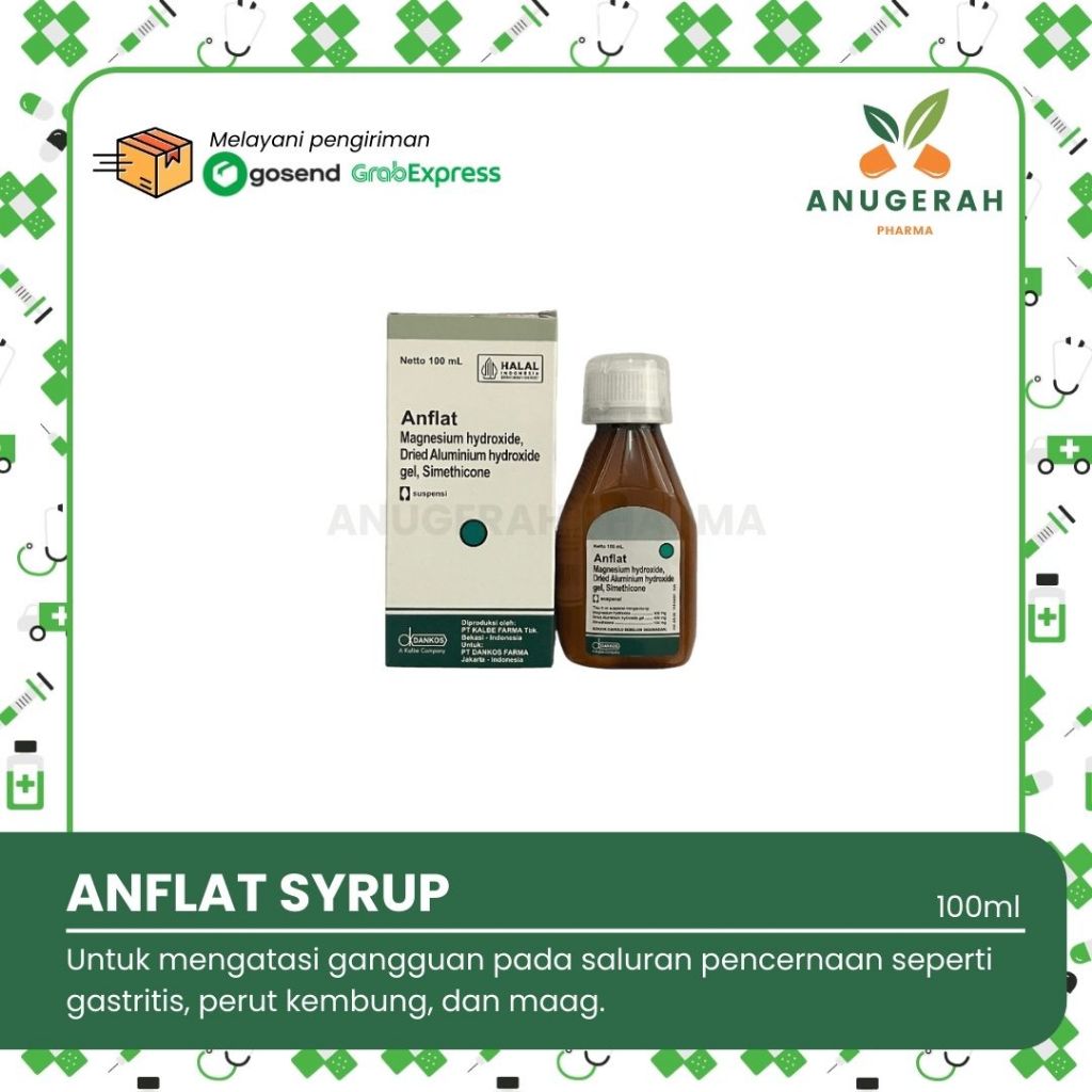 Jual Anflat Forte Syrup 100ml | Shopee Indonesia