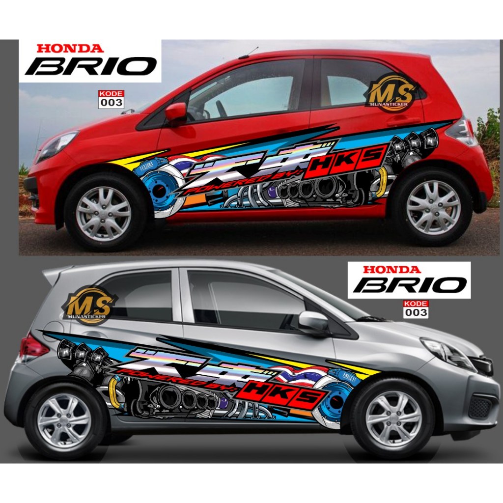 Jual STRIPING RACING SPORT STIKER MOBIL AYLA AGYA CALYA AVANZA DAIHATSU ...