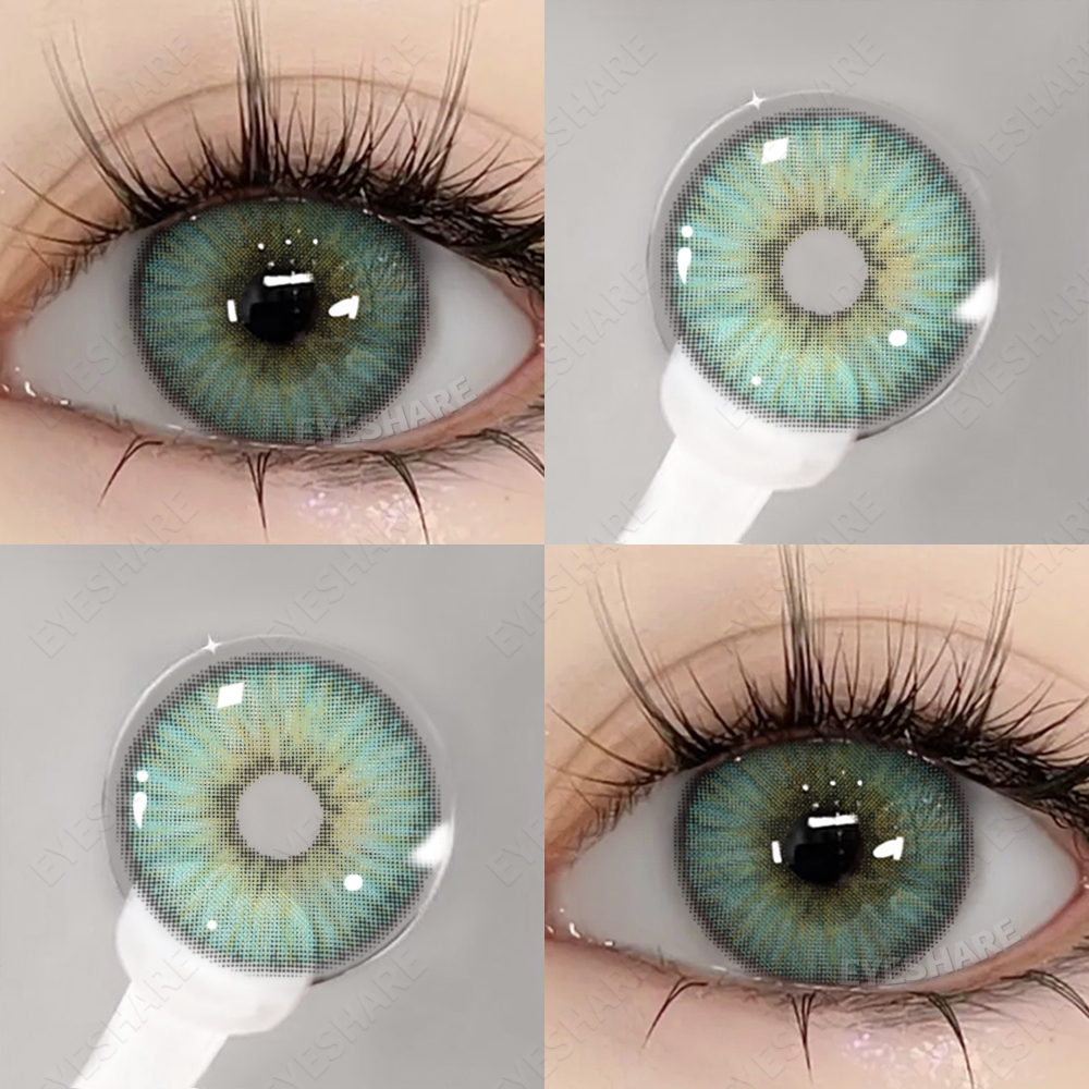 Jual Eyeshare Softlens Minus Estonia Green 1Pasang 14.5mm Softlens ...