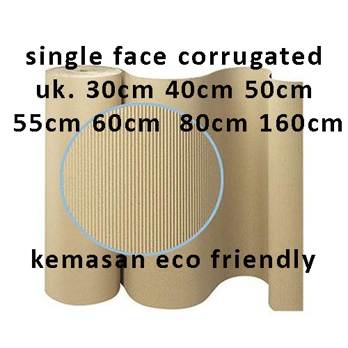 Jual Kardus roll Packing Murah Single Face 30cm 40cm 50cm 55cm 60cm / 80cm /105cm 140cm 160cm ...