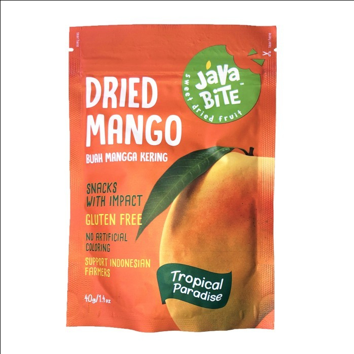Jual Java Bite - Dried Mango “Tropical Paradise” (Mangga Madu Kering) 40gr | Shopee Indonesia