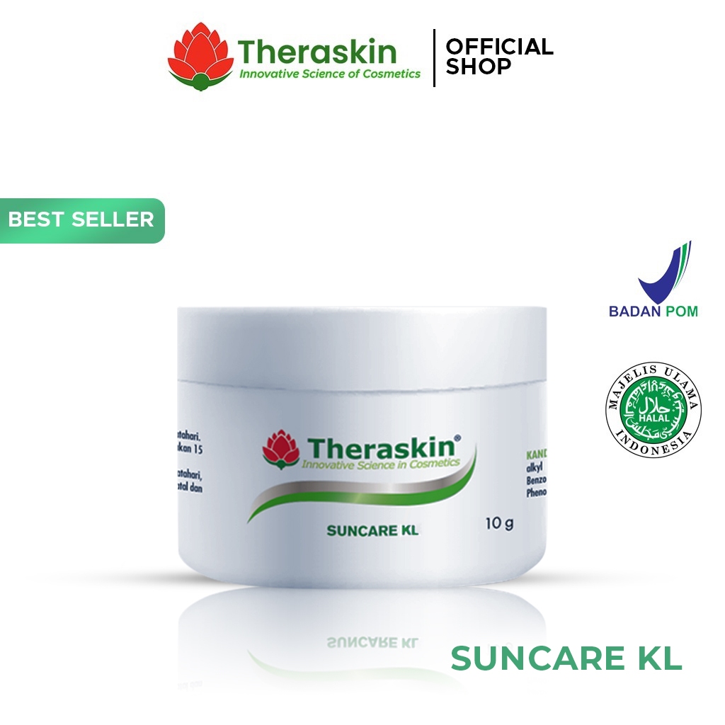 Jual THERASKIN SUNCARE KL | KRIM PELINDUNG WAJAH | Shopee Indonesia