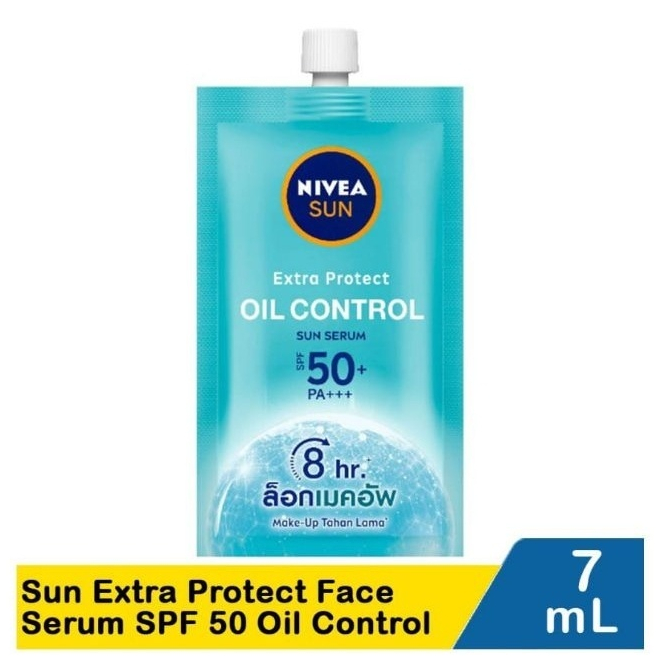 Jual NIVEA SUN Extra protect Oil Control Sun Serum SPF 50+ PA+++ 7ml ...