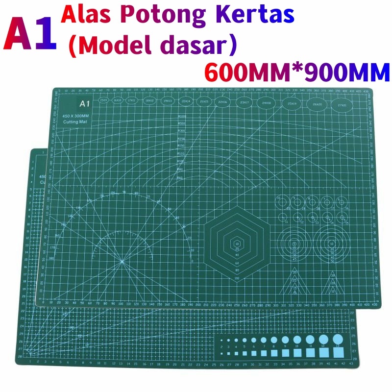 Jual A1/A2/A3/A4 ukuran Alas potong kertas /cutting mat / ketebalan 3lapisan 5 lapisan pvc board ...