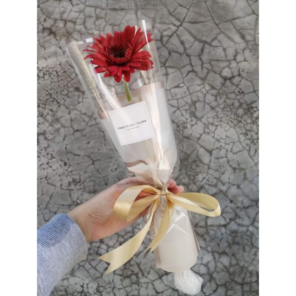 Jual Buket Bunga Gerbera Fresh 1 Tangkai / Buket Bunga Daisy 1 Tangkai ...